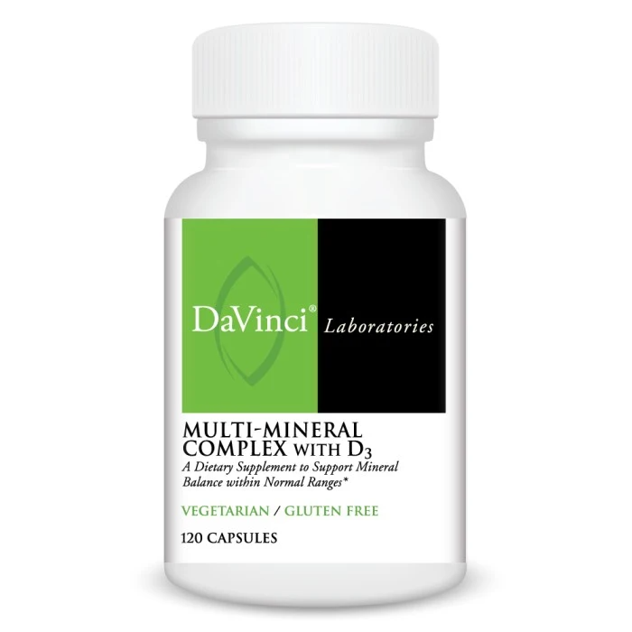 Multi-Mineral Complex With D3 (120) By DaVinci Labs