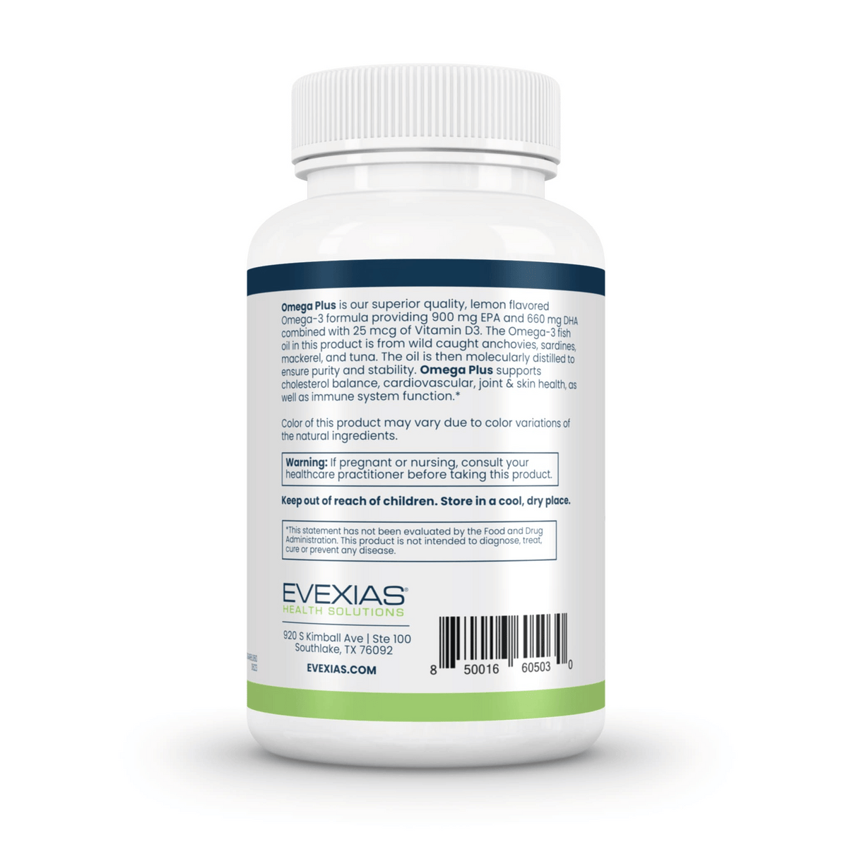 Omega Plus - High-Potency Omega 3 Supplement with Vitamin D3